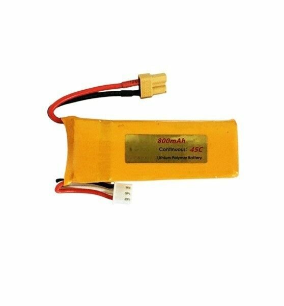 Для JJRC M03 E160 RC вертолета 800 мАч 7,4 В 45C Lipo аккумулятор