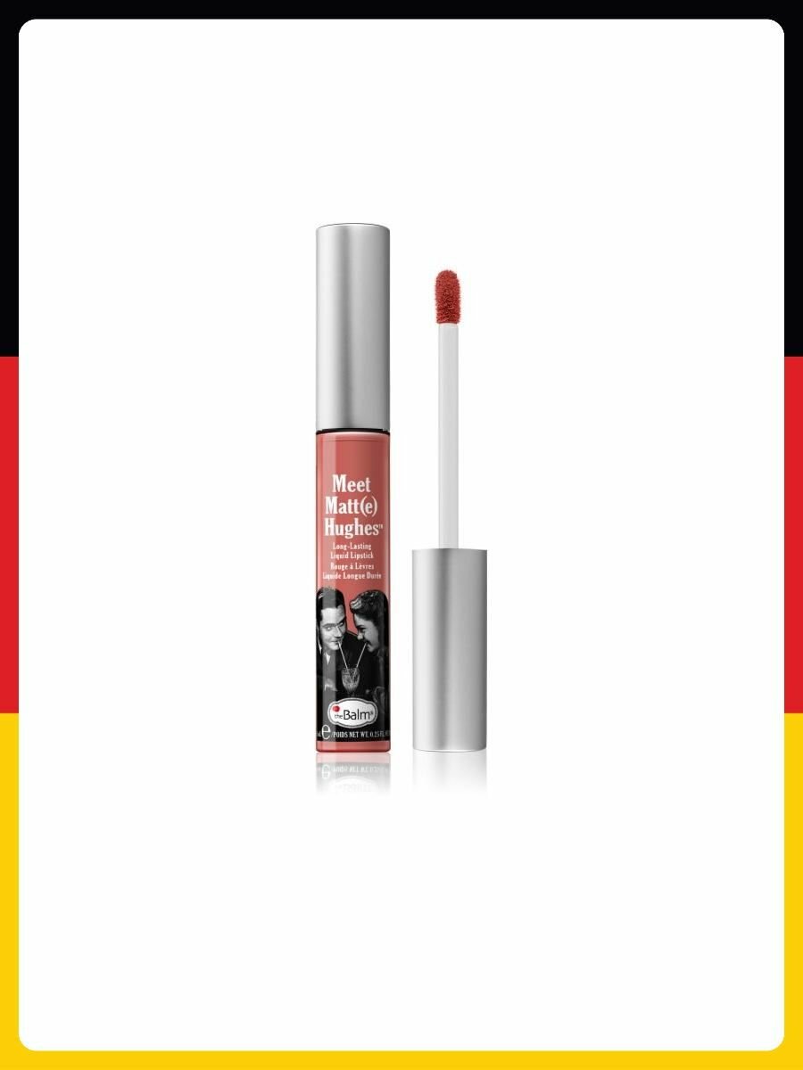 Губная помада theBalm Meet Matt(e) Hughes Long Lasting Liquid Lipstick long-lasting liquid lipstick Doting, 7,4 мл