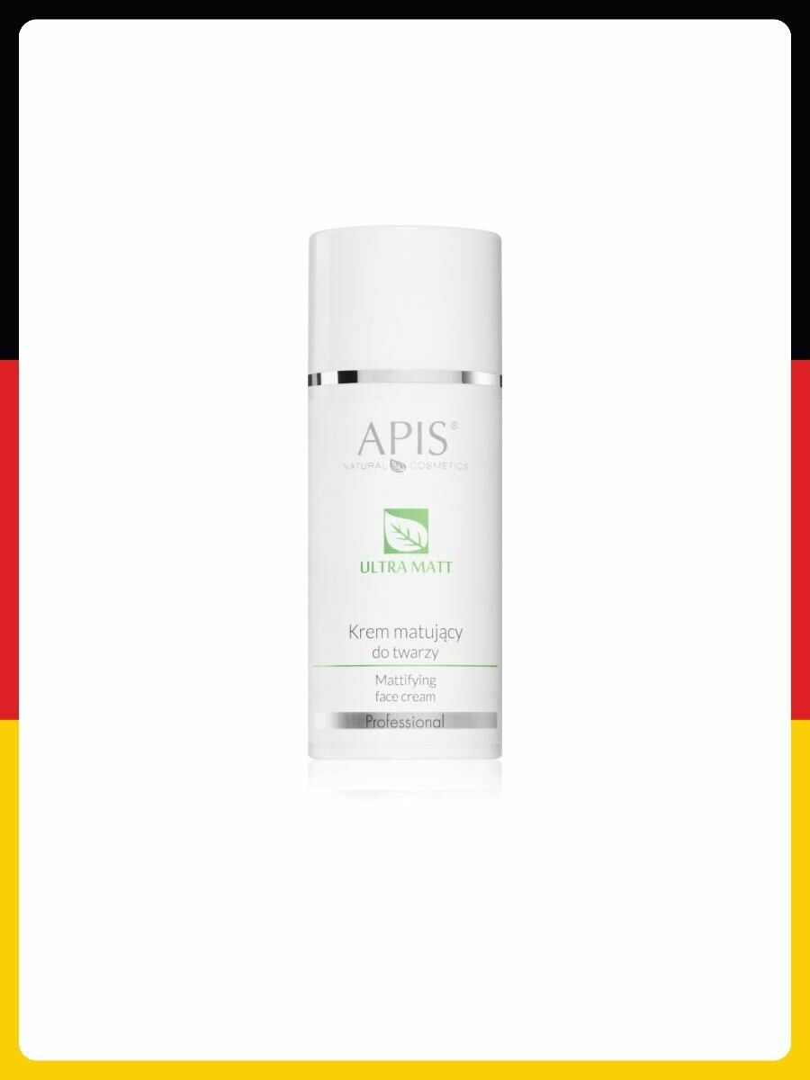 Крем для ухода за кожей Apis Natural Cosmetics Acne-Stop Professional Mattifying Cream for Oily and Problematic Skin, 100 мл