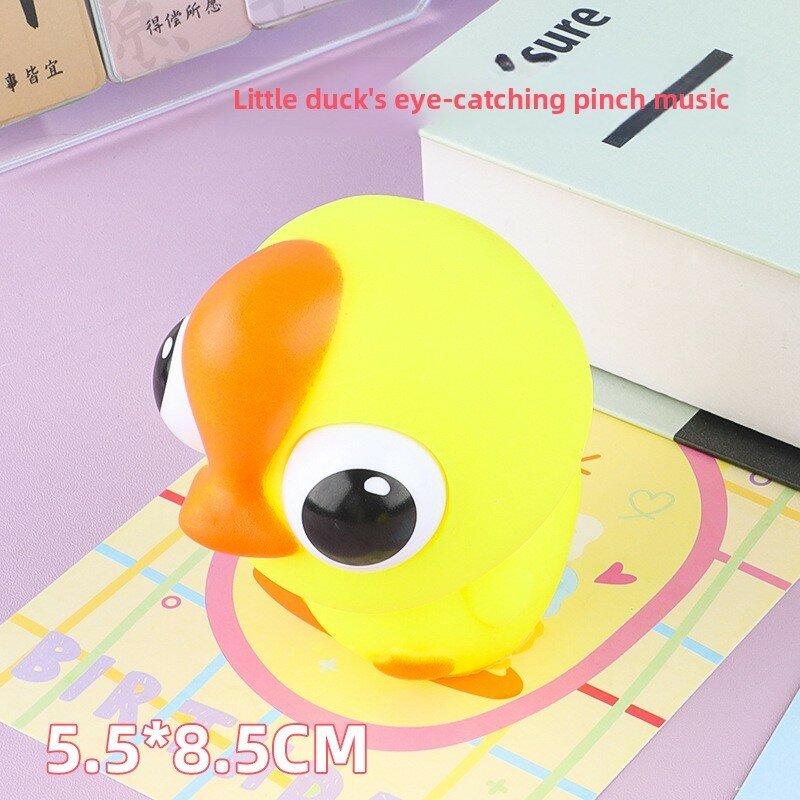 Pvc утка тактильная игрушка с сенсорной стимуляцией для эмоционального и когнитивного развития