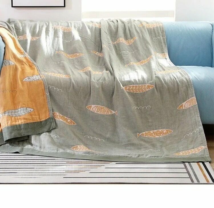 Плед пэчворк, вафельный Плед , Вата, 230 см х 200 см