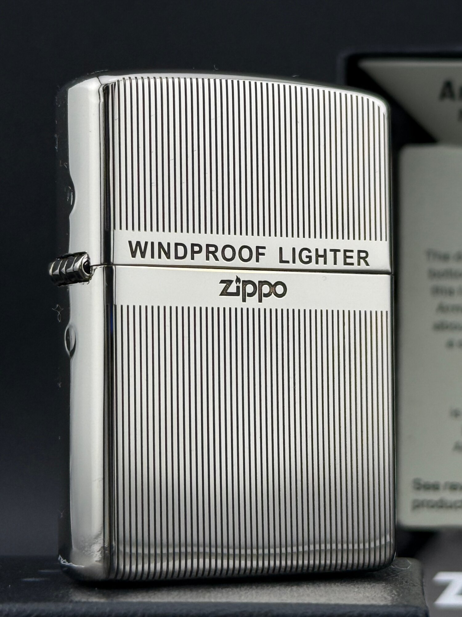 Зажигалка Zippo Limited Edition, серебристая — фото 1