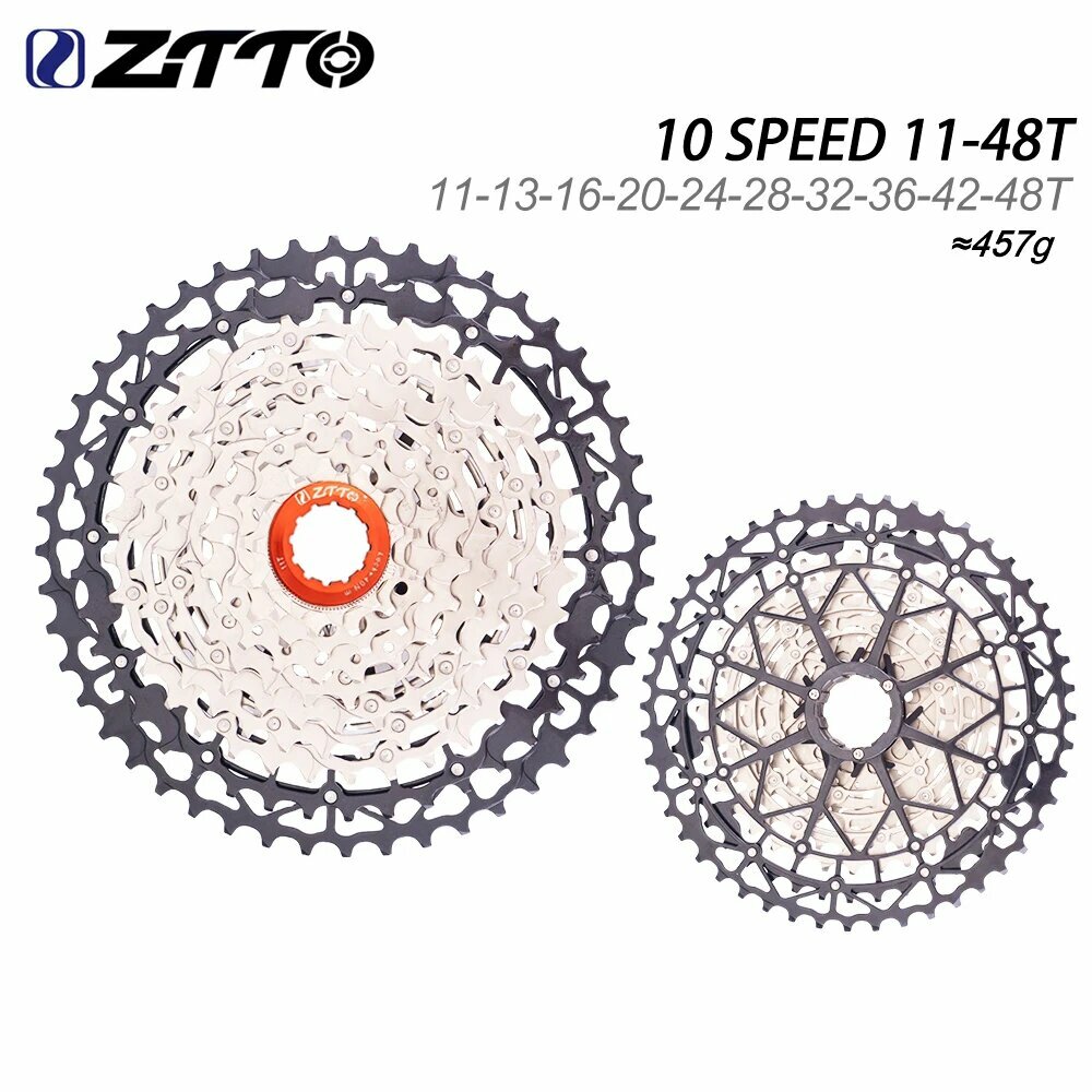ZTTO MTB Road 9/10/11/12Speed Сверхлегкая кассета Сталь 9s 10s 11s 12s 11-40/42/46/48/50/52T HG Кассета ult Freewheel Гравий K7