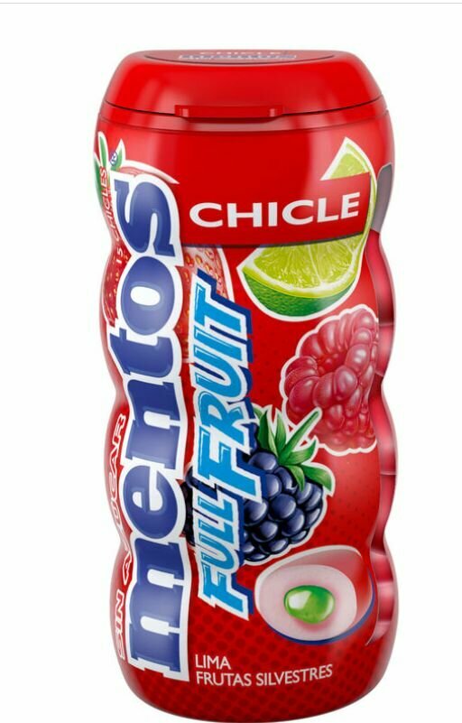 Жевательная резинка Mentos Lima Frutas Silvestres Full Fruit 30г (Польша)