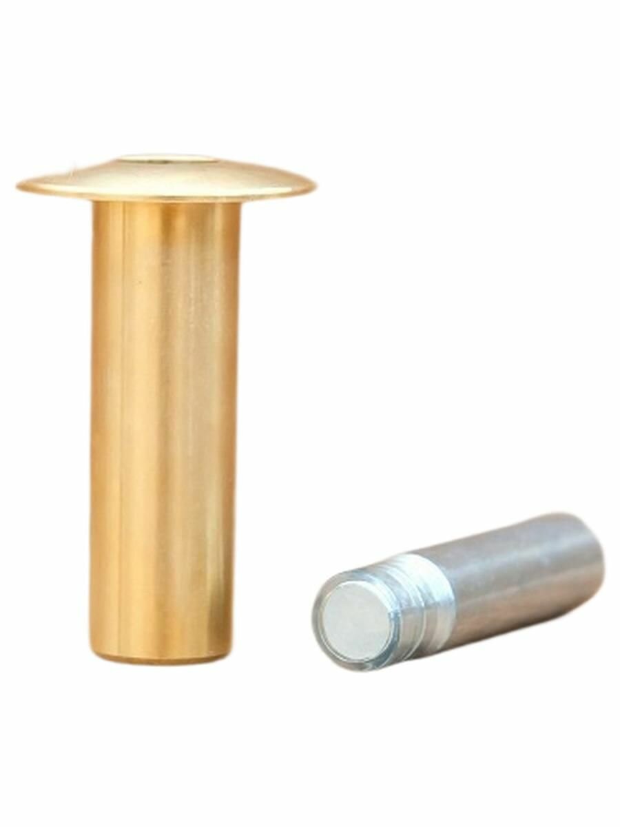 Упор магнитный автоматический скрытый FANTOM PREMIUM HGT005 матовая латунь