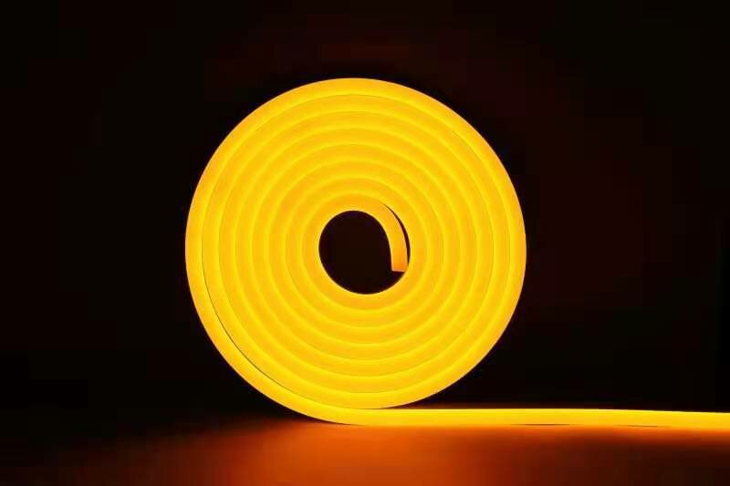 2026 Гибкая неоновая лента 12V Водонепроницаемая Стильная Силиконовая LED Неоновая Лента для улицы Легко Сгибаемая Лента Световой Короб Регулируемая