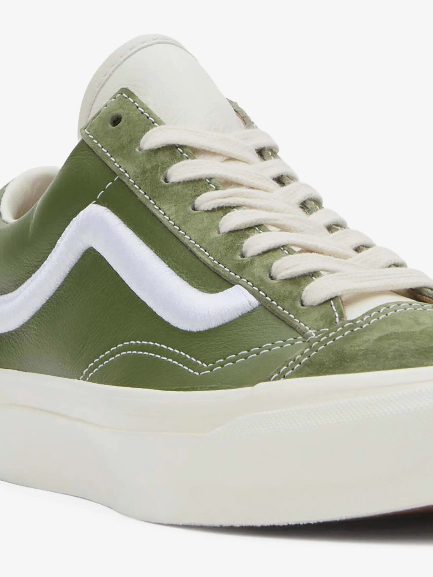 Кроссовки VANS Vans Old Skool Reissue, размер 10 US, зеленый — фото 1