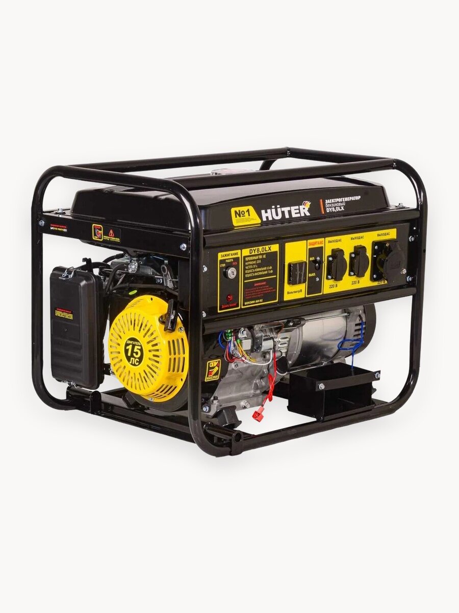 Электрогенератор бензиновый Huter DY8,0LX (64/1/76) 6,5/7 кВт