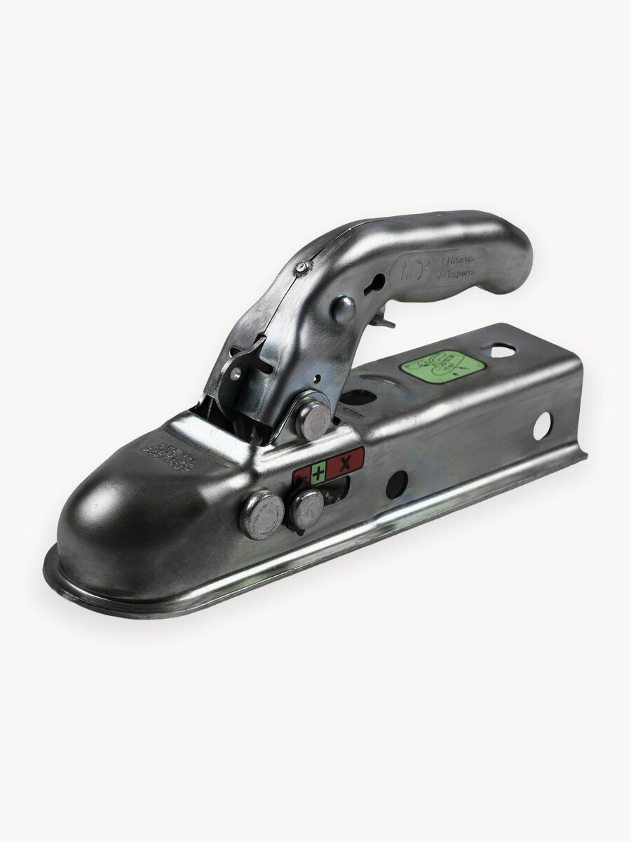 Замковое сцепное устройство (сцепная головка) для прицепа VAMER, квадрат 50*50мм, ZSU1-50 - (1шт)