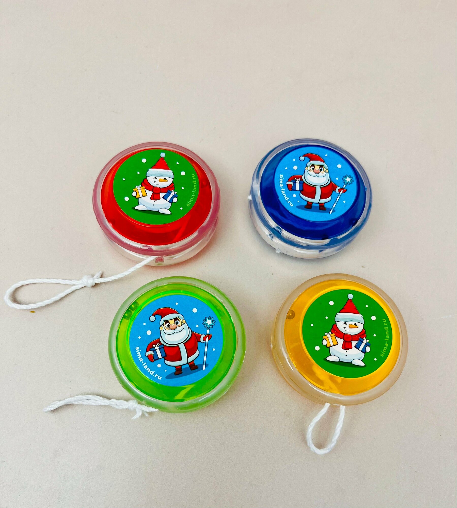 Йо-йо «Новогодние каникулы», цвета микс