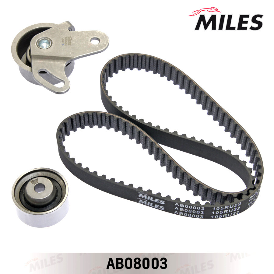 MILES Комплект ремня ГРМ для HYUNDAI ACCENT/ELANTRA/GETZ 1.6/1.5