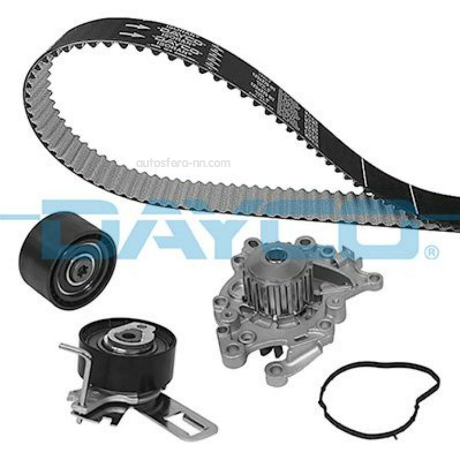 DAYCO KTBWP12080 Комплект ремня ГРМ (с помпой) PSA/FORD/OPEL/TOYOTA 1,5BlueHDI (5705XS+T43281+WP0247+T42341+SET 62)