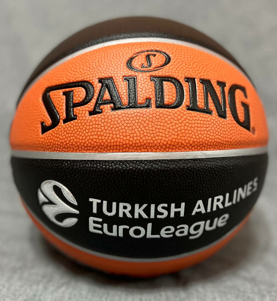 Баскетбольный мяч Spalding EUROLЕАGUЕ LEGACY TF-1000 OFFICIAL GAME BALL. Размер 7. Indoor