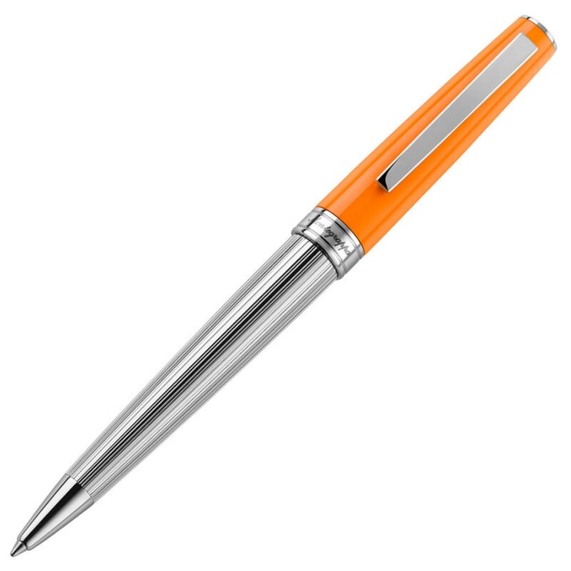 Шариковая ручка Montegrappa Armonia Duetto Orange Steel. Артикул ARMD-OR-BP