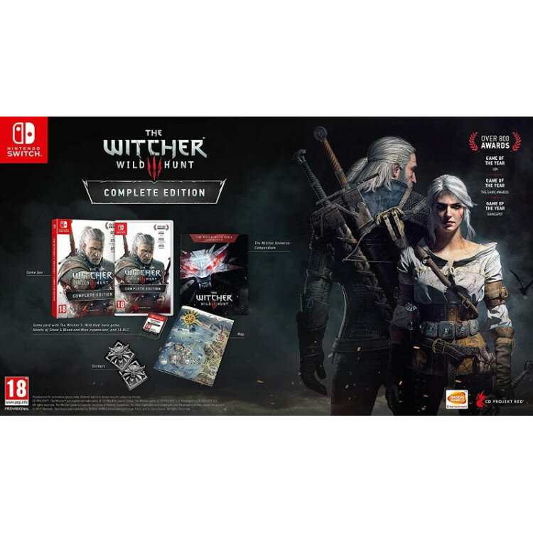 Ведьмак 3: Дикая Охота Полное Издание (Nintendo Switch Русская Версия ...