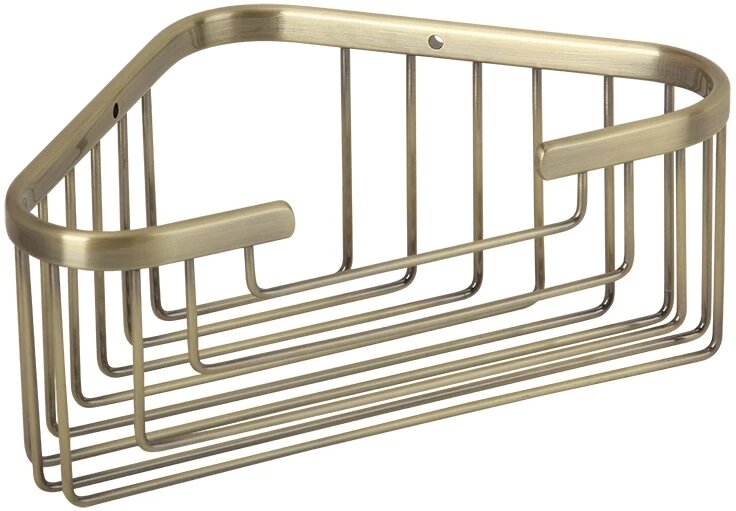 Полка угловая 18x18 см Veragio Baskets Bronzo VR. GFT-9043. BR