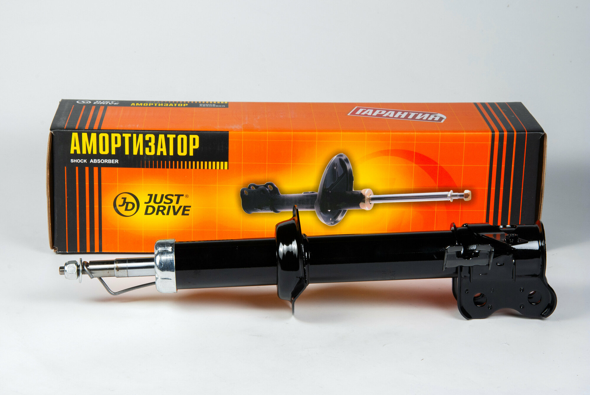 Стойка газомасляная передняя правая /332061/ Just Drive арт. JAS0074