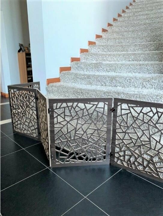 Ограждение для животных . Барьер для собаки. размер 250*58 см. Цвет Венге.