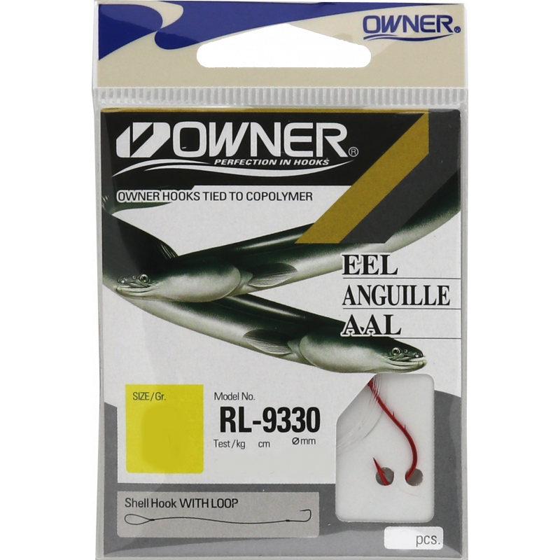 Крючок с поводком Owner RL-9330 02-0.35