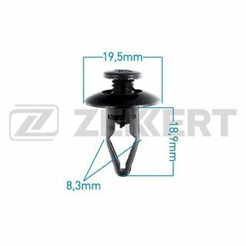 Be3156 Клипса крепёжная Ford, Hyundai, Nissan 4 штуки