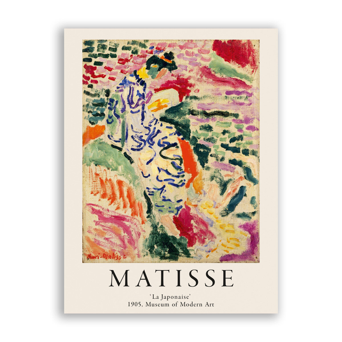 Постер, плакат на бумаге / Анри Матисс / Размер 30 x 40 см