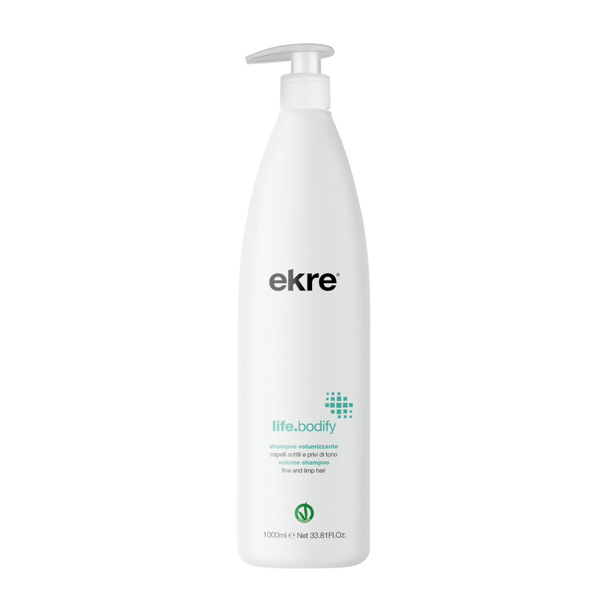 Шампунь для объема волос Ekre Life.Bodify Volume Shampoo, 1000 мл