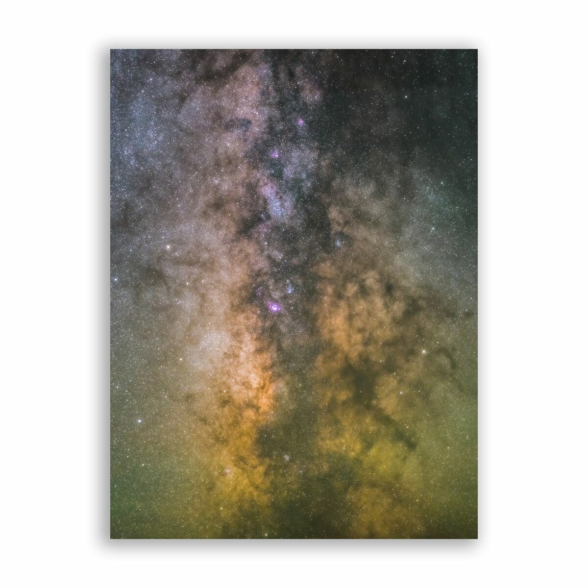 Постер, плакат на бумаге / Star Sky / Звездное Небо / Размер 30 x 40 см