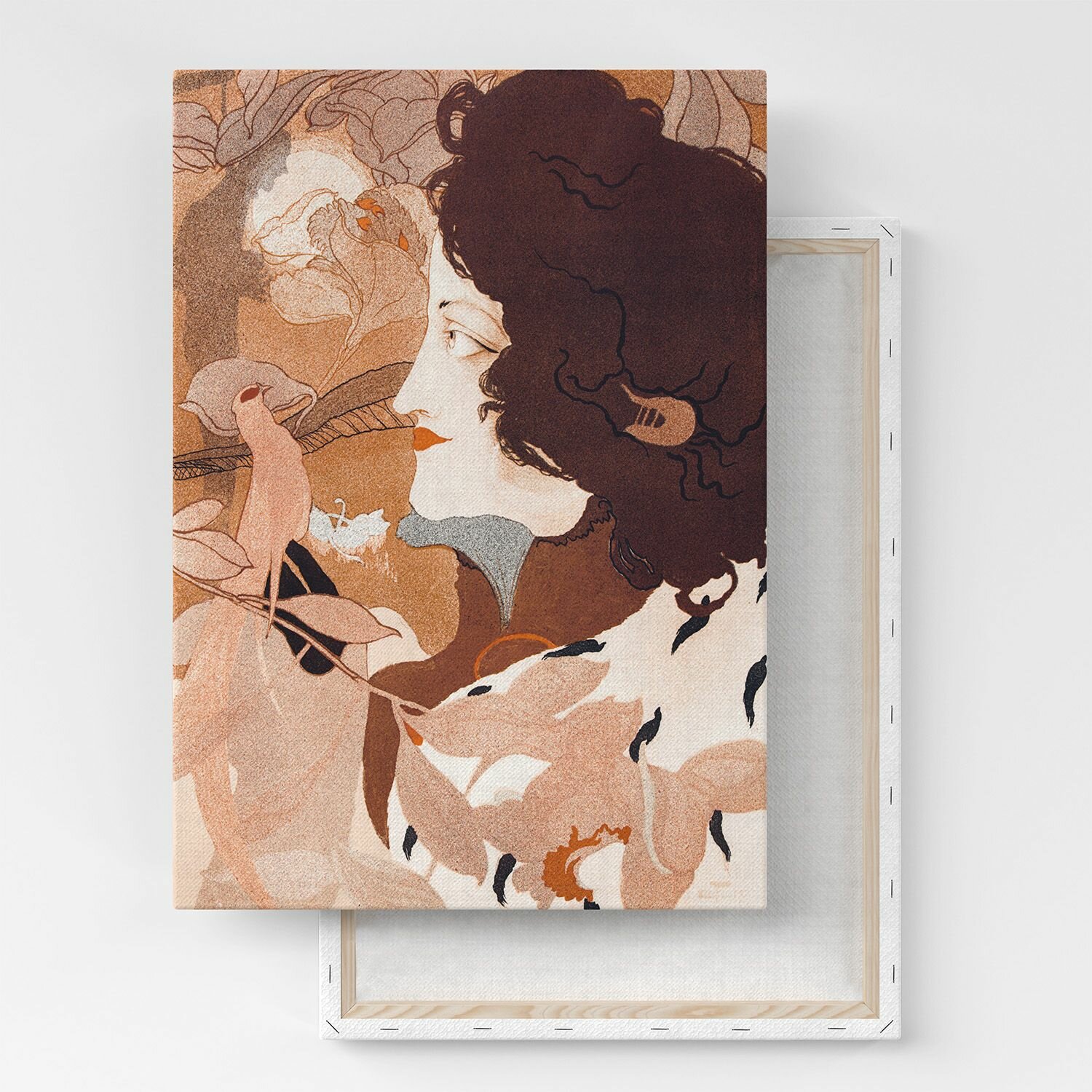 Картина на холсте, репродукция / Жорж де Фёр - La femme fatale / Размер 30 x 40 см