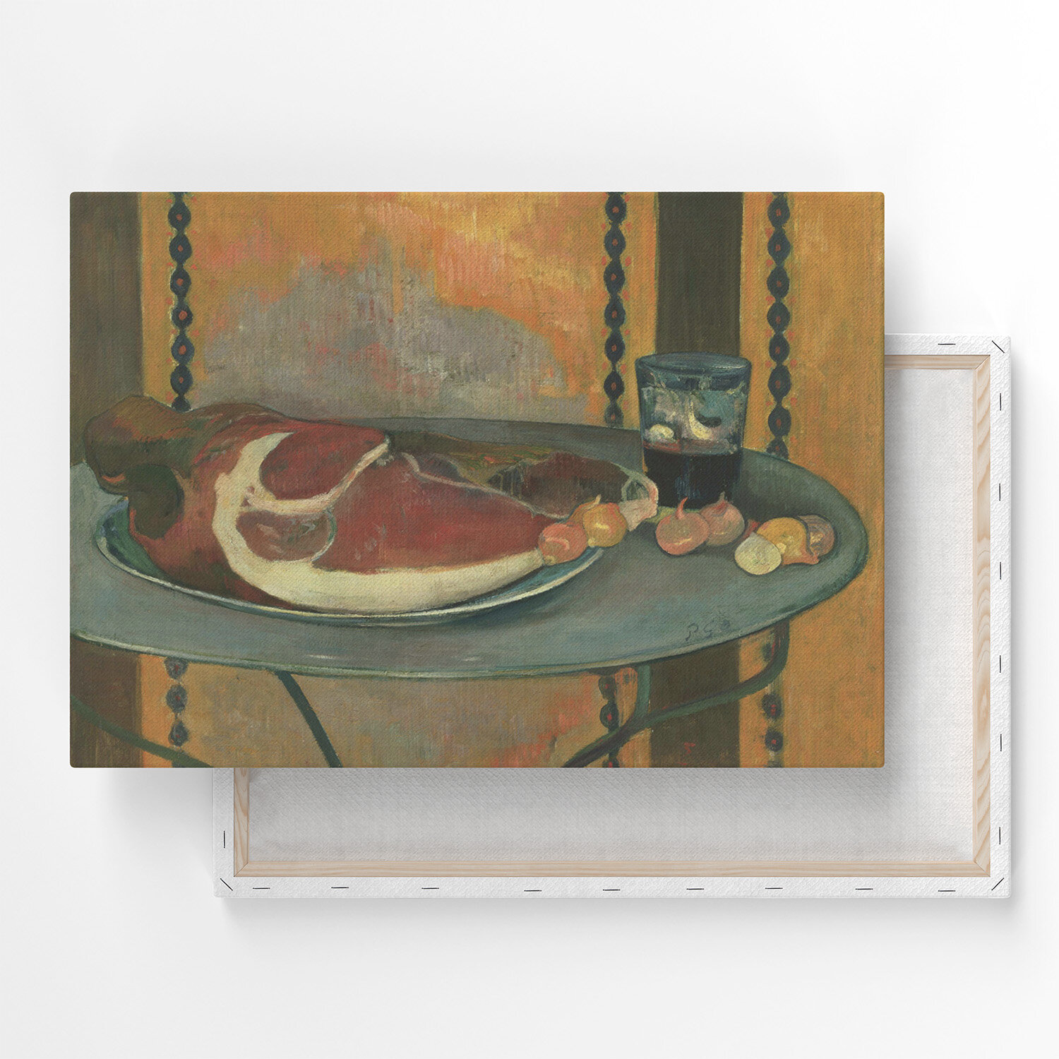 Картина на холсте, репродукция / Гоген Поль - Ветчина / Размер 30 x 40 см