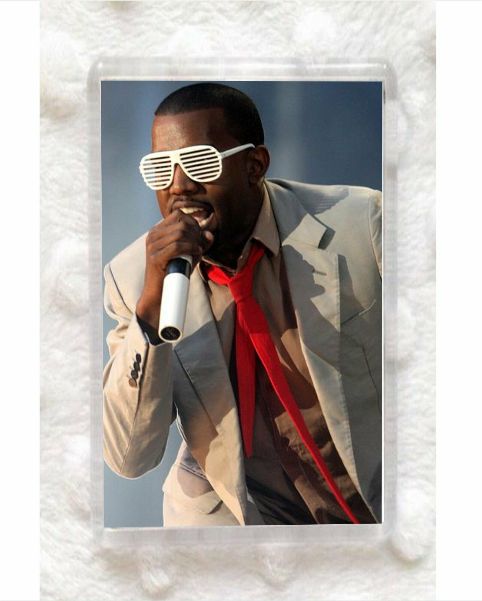 Магнит акриловый с принтом "Пафф Дэдди", Puff Daddy