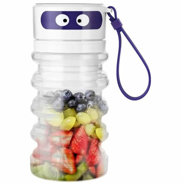 Портативный блендер Kitfort KT-3048, пластик, 24Вт, 1 скорость, белый