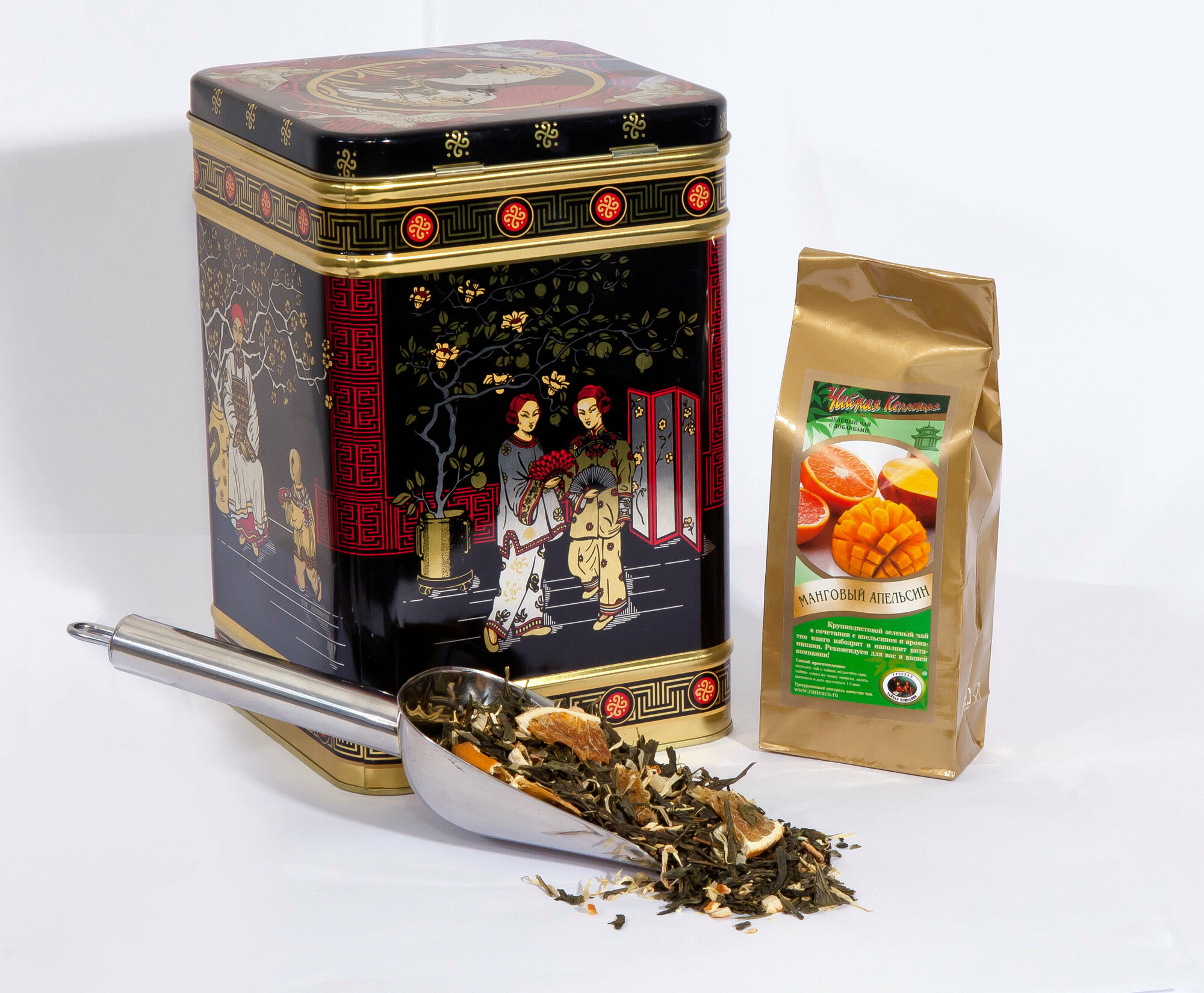 Зеленый чай Манговый апельсин