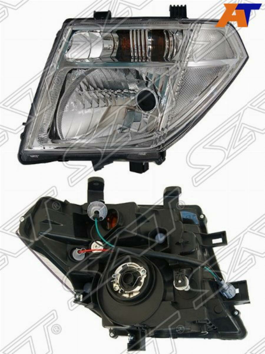 Фара Nissan Pathfinder 04-09 / Frontier 04-09 (Слева/ Галоген/ Ручная регулировка) Sat арт. ST-215-11B2L