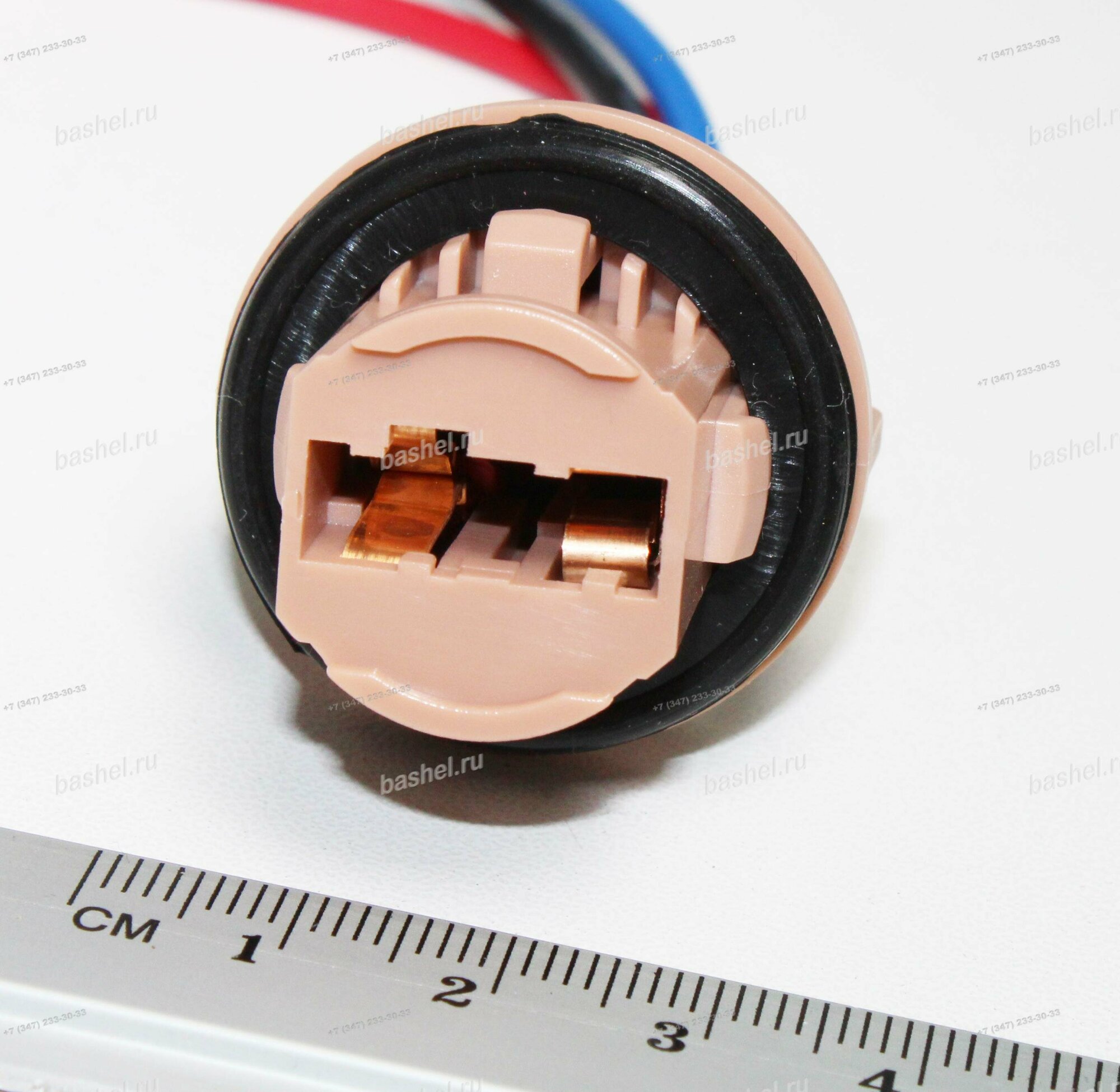 Патрон под лампу бесцокольную W21/5W W3x16q S=0,75 мм, L=100 мм Маяк LT1904
