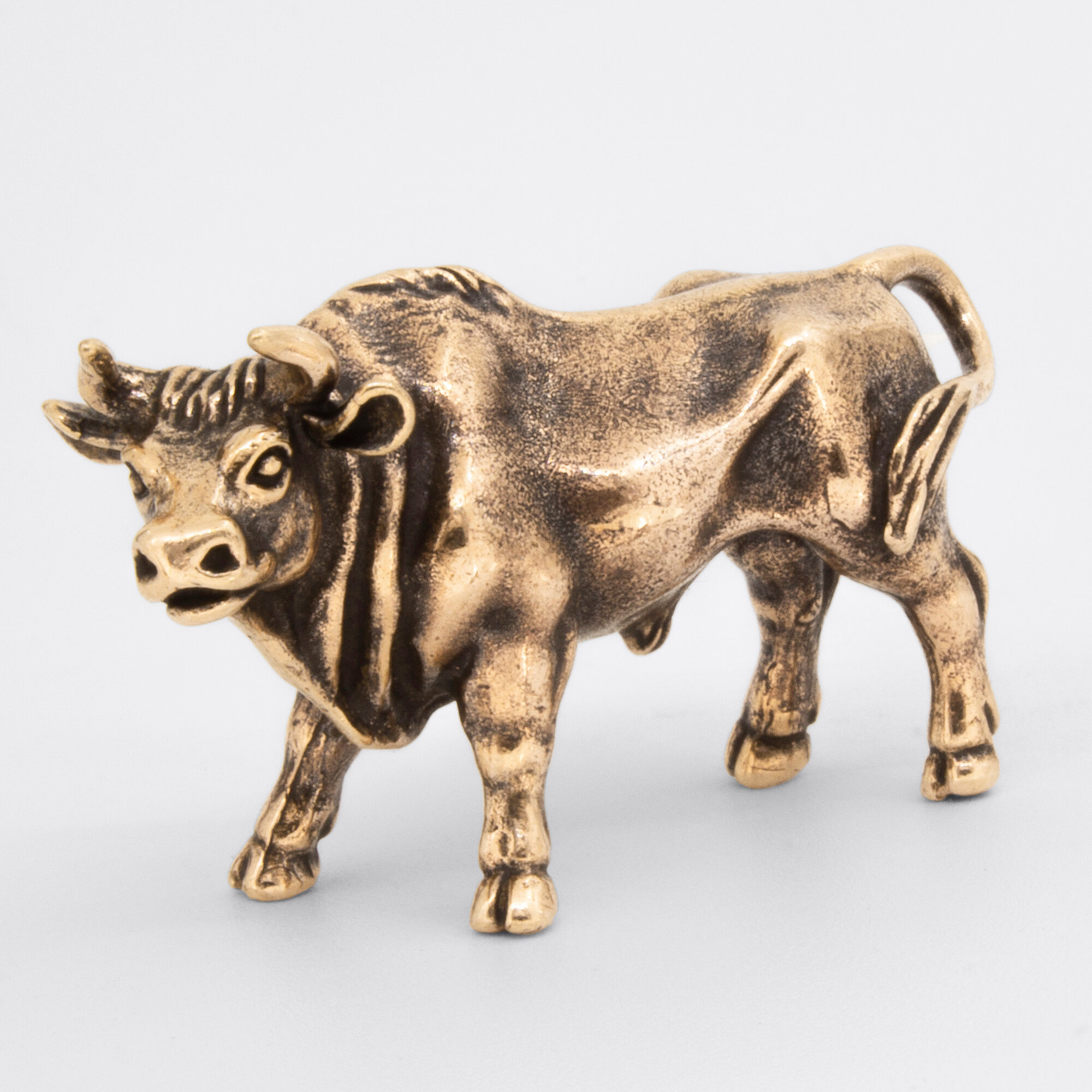 Бык большой Фигурка Бронза Рязанская литейная мастерская