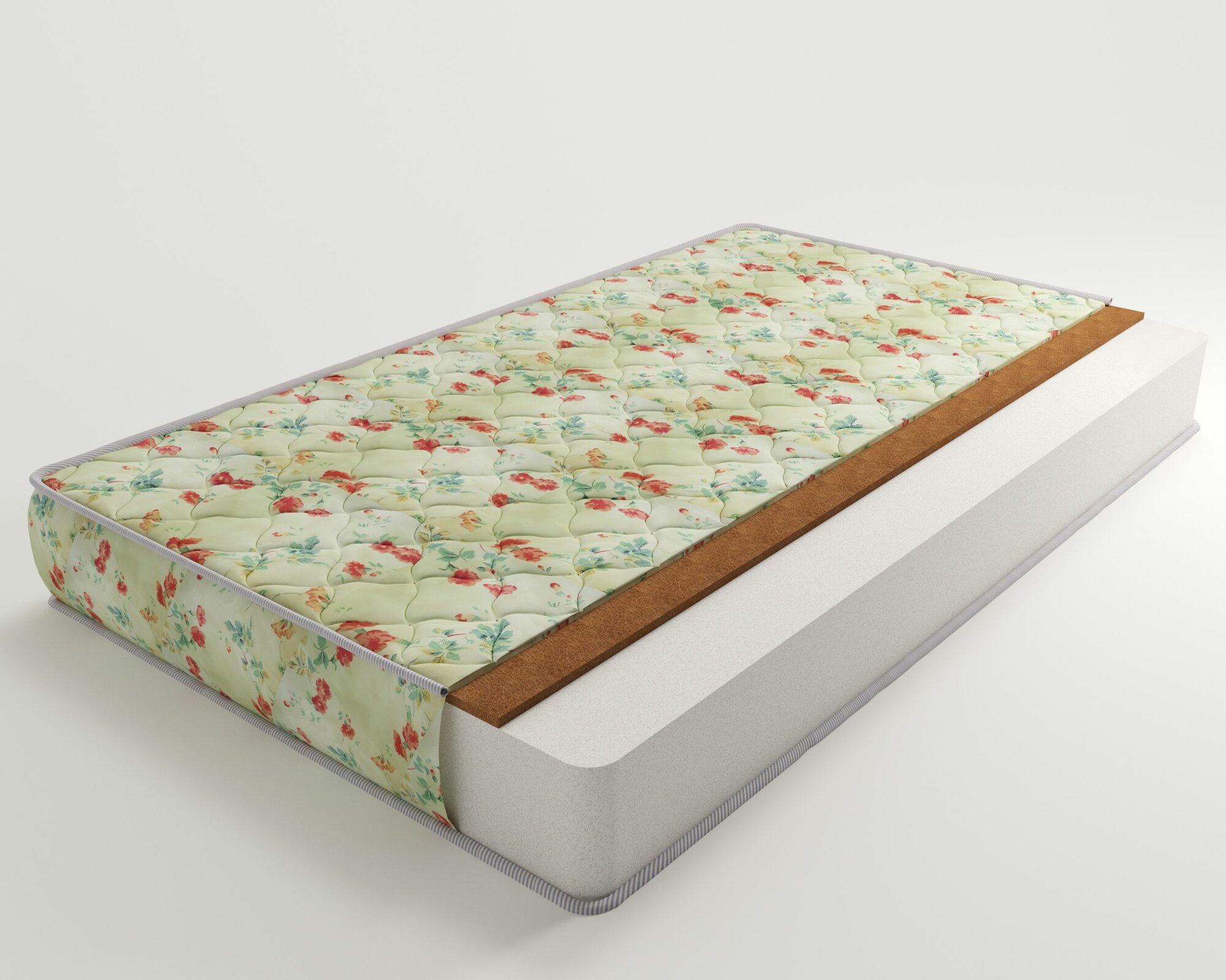 Детский матрас Otto Bayer Kids Future Cocco 14 (поликоттон), Беспружинный, 60x200