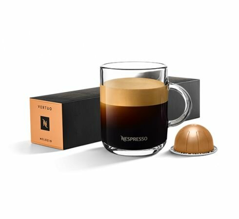 Кофе в капсулах Nespresso Vertuo MELOZIO 230 мл, 10 капсул в уп, 1 упаковка