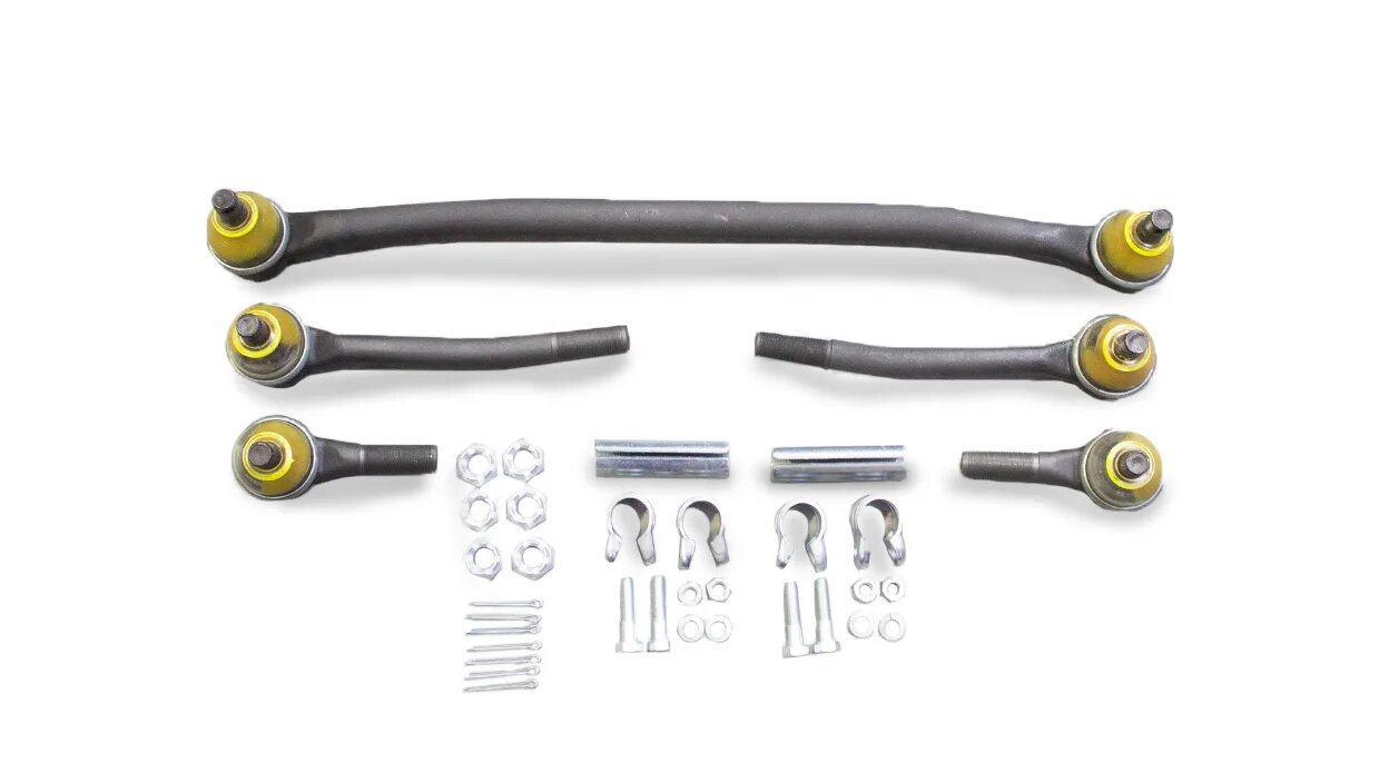 Тяги рулевой трапеции для ВАЗ 2101-07, с крепежом и скруткой, комплект, трек ST70-101