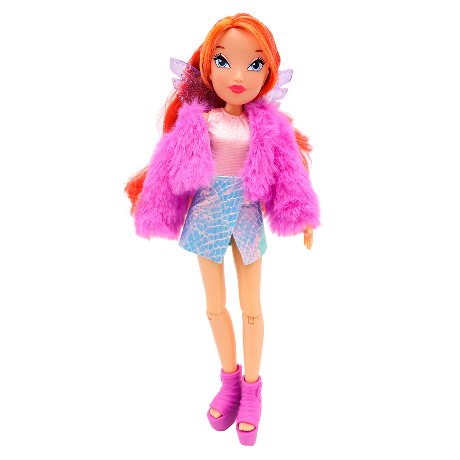 Winx Club Fashion Кукла Блум с крыльями и аксессуарами IW01372201 с 3 лет