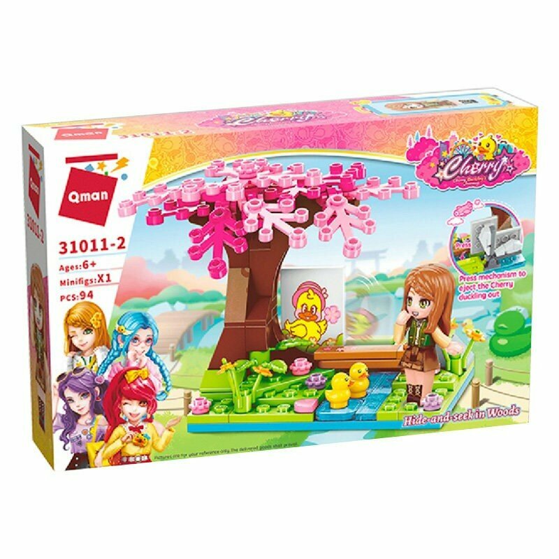 Конструктор Qman Игра в прятки 94 детали