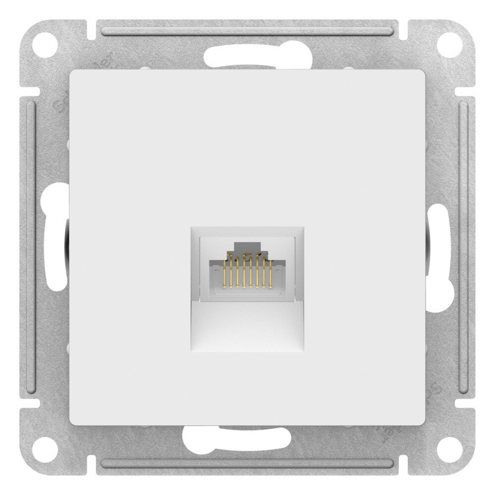 Розетка Systeme Electric Lotus ATN001383, скрытая установка, RJ45