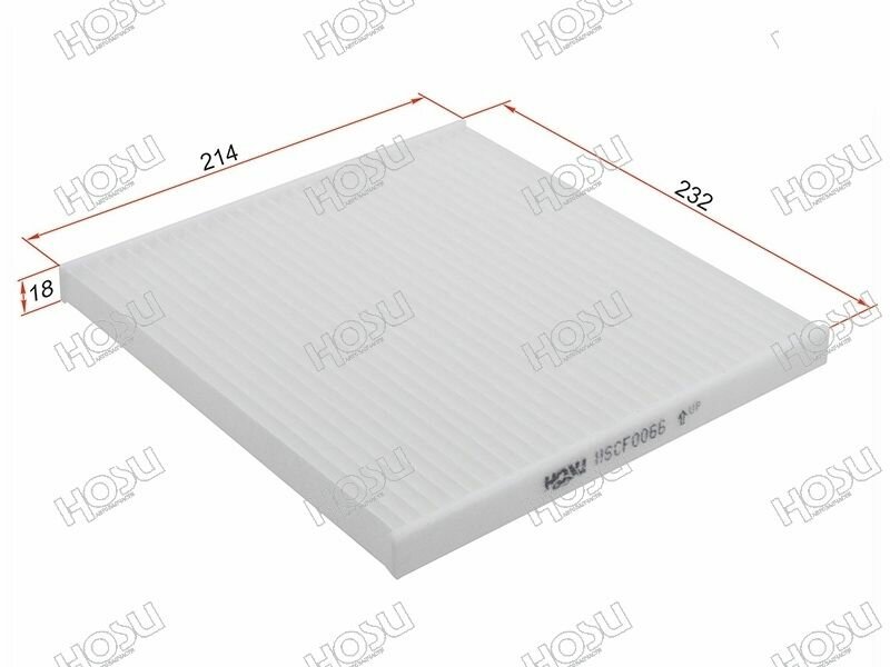 HOSU HSCF0066 Фильтр салонный Lexus RX 97-03 / Toyota Crown 99-07