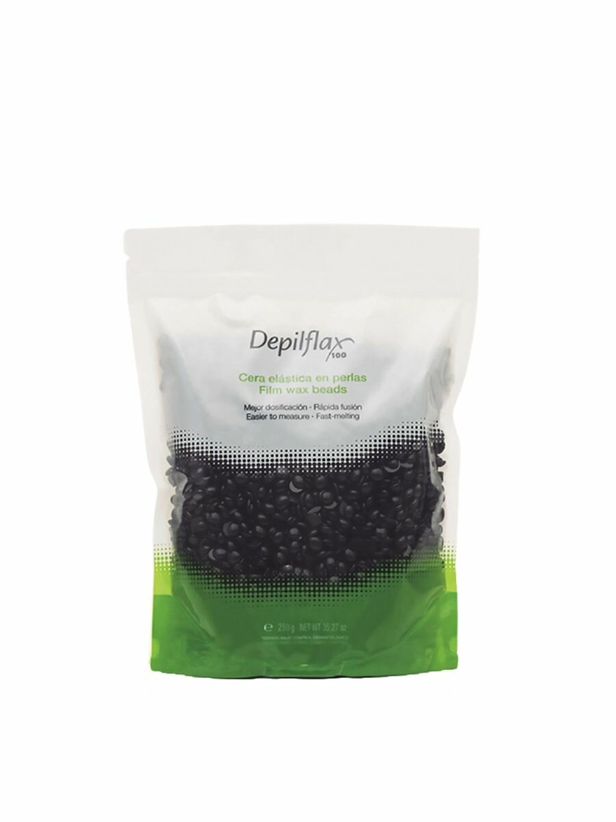 Воск пленочный в гранулах, черный Black Film Wax 250 г