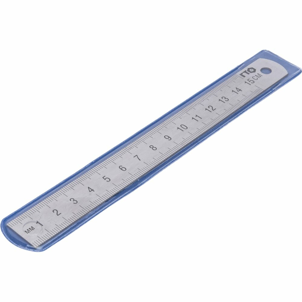 Металлическая линейка ГТО 150 мм SR15001