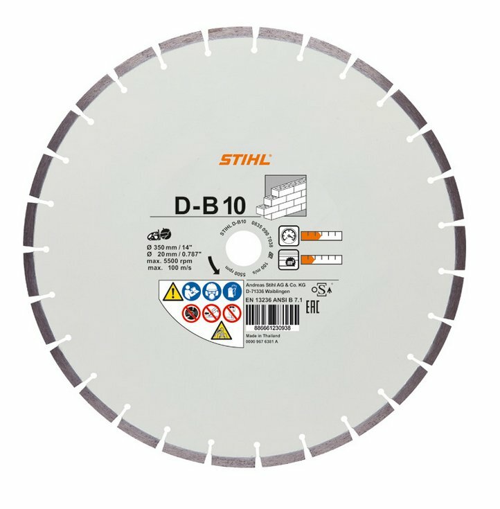 Алмазный диск по бетону 350 мм STIHL D-B10