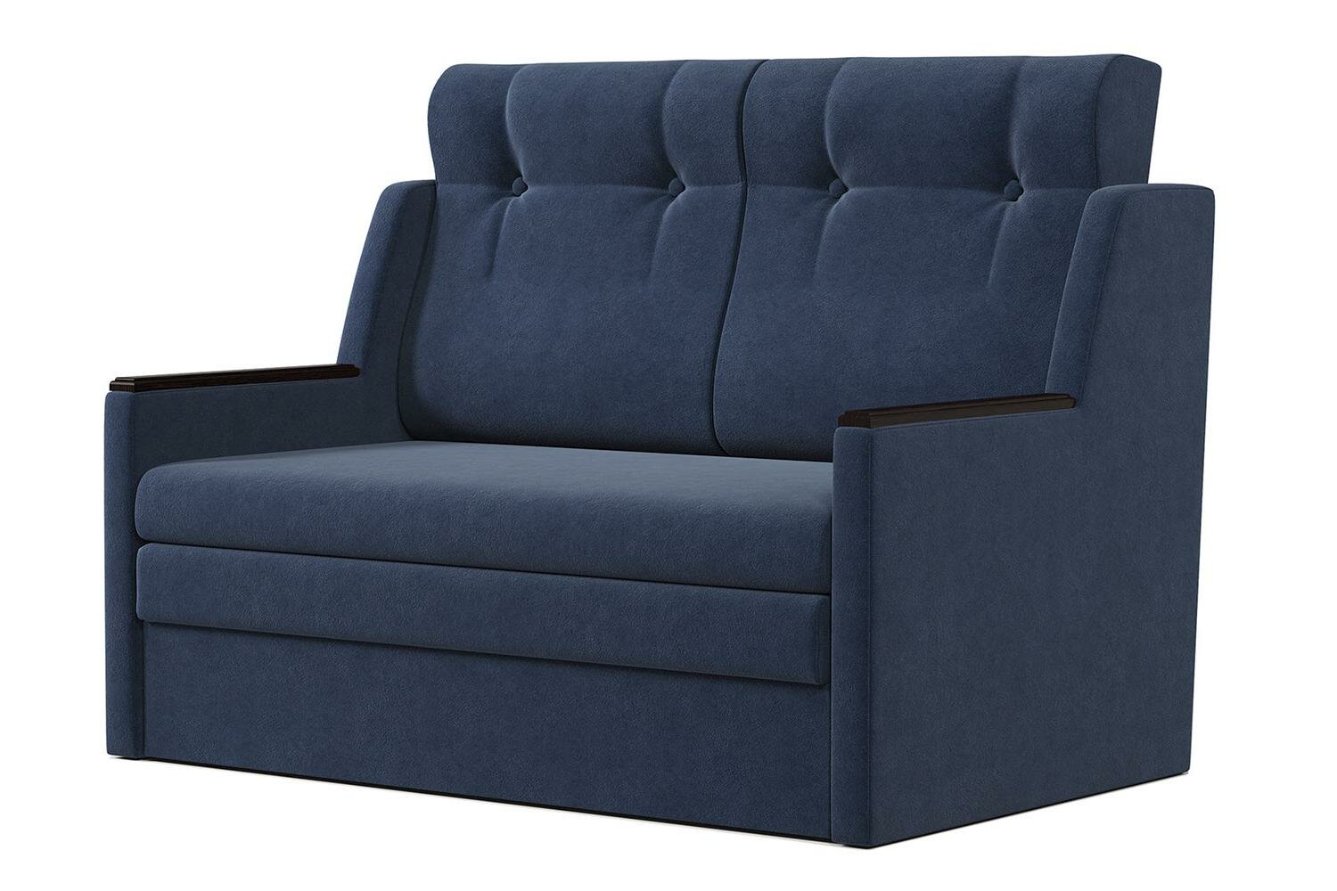 Диван-кровать Hoff Классика, 137х109х84 см, обивка велюр, цвет синий