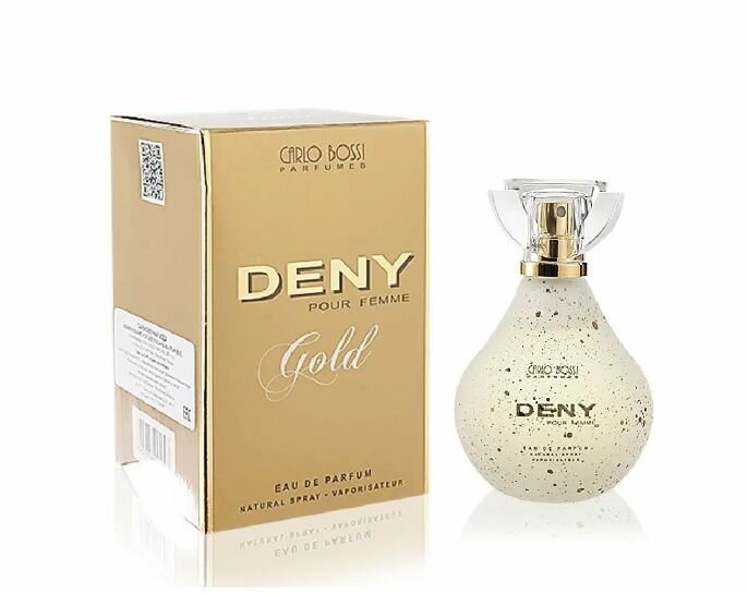 Парфюмерная вода Carlo Bossi DENY GOLD 100ml (аромат Lady Million) для женщин
