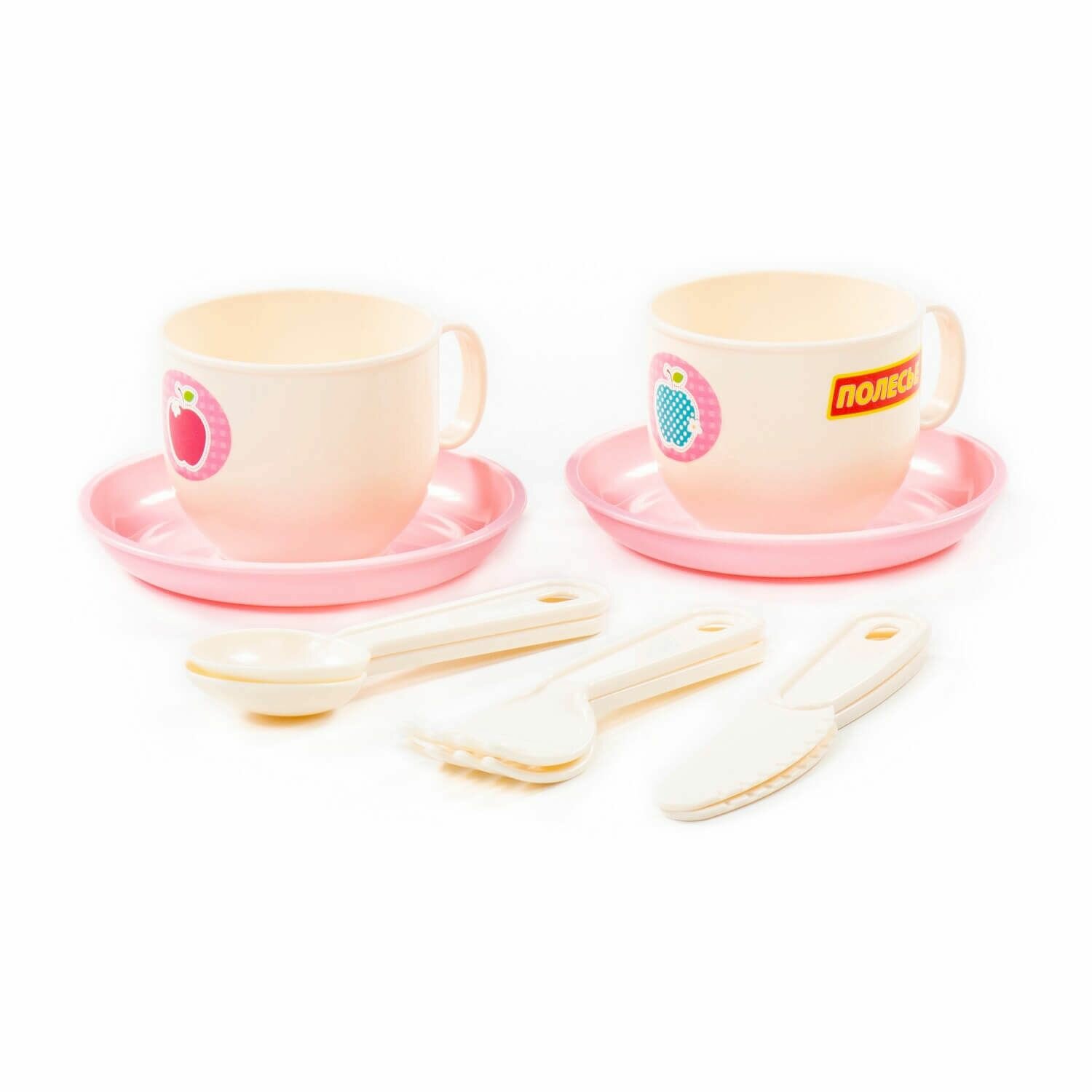 Полесье Набор детской посуды "Минутка" на 2 персоны 10 предметов 80240