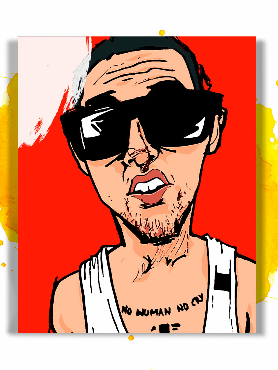 Картина по номерам на холсте Mac Miller, 40 х 60 см