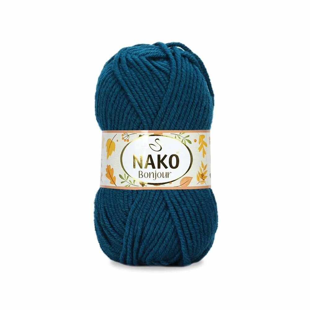 Пряжа Nako Bonjour 3617 (5шт*100гр-110м.)/20% полиамид; 80% акрил